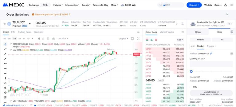 MEXC Global Review 2025: recursos, taxas, segurança e mais