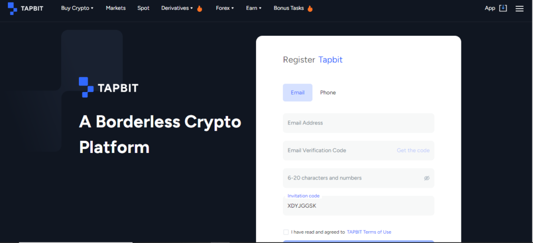 Tapbit 검토: 수수료, 기능, 사실 등