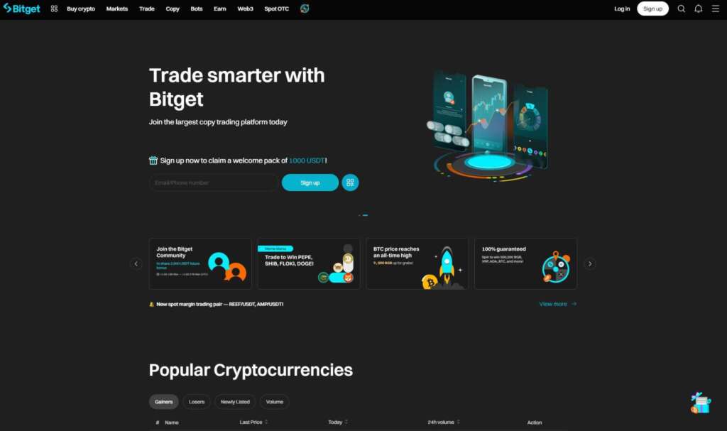 Reseña de Bitget 2026: tarifas, características, datos y más