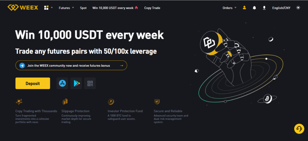 WEEX Exchange Review: Fees, Features, Facts, & More - CryptoWinRate