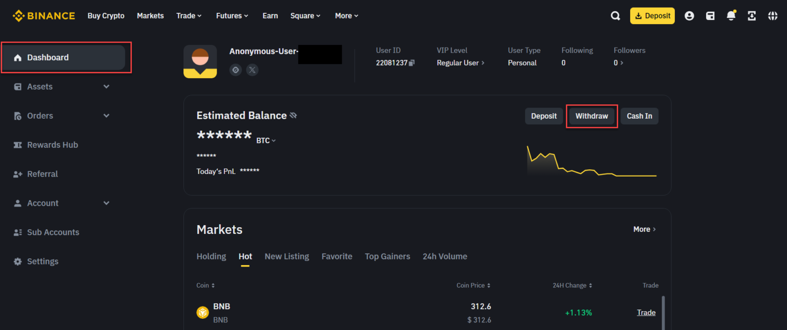 Binance Withdrawal Guide