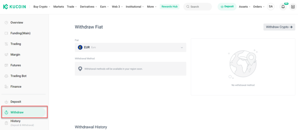 KuCoin Withdrawal Methods Guide 2026