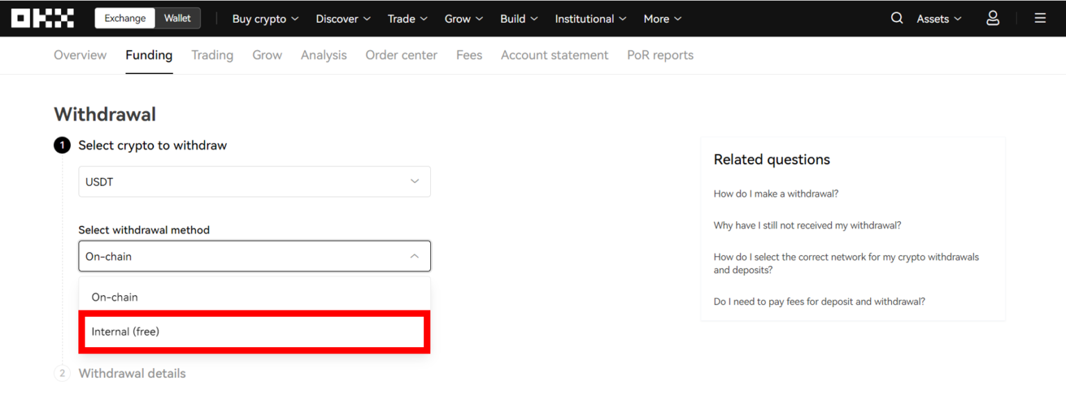 OKX 2025 年提款指南