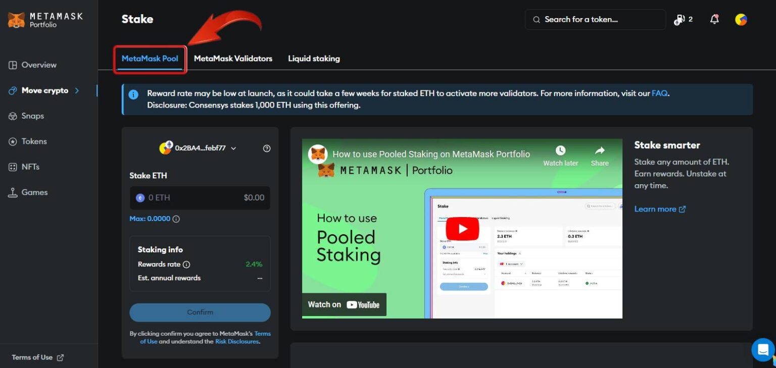 How to Stake Crypto on MetaMask - CryptoWinRate