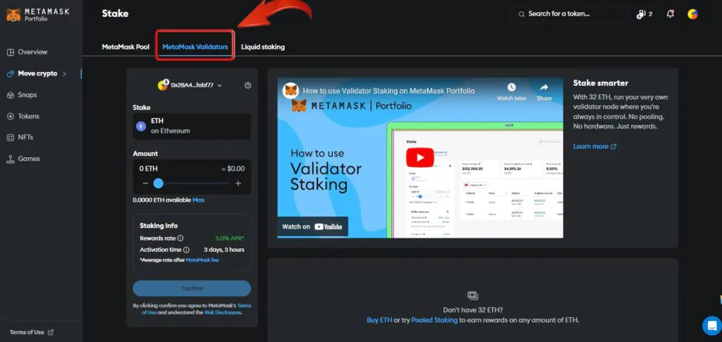 How to Stake Crypto on MetaMask - CryptoWinRate