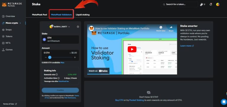 How to Stake Crypto on MetaMask - CryptoWinRate