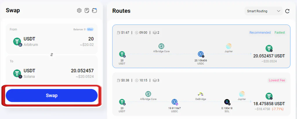 How to Bridge from Arbitrum to Solana - CryptoWinRate
