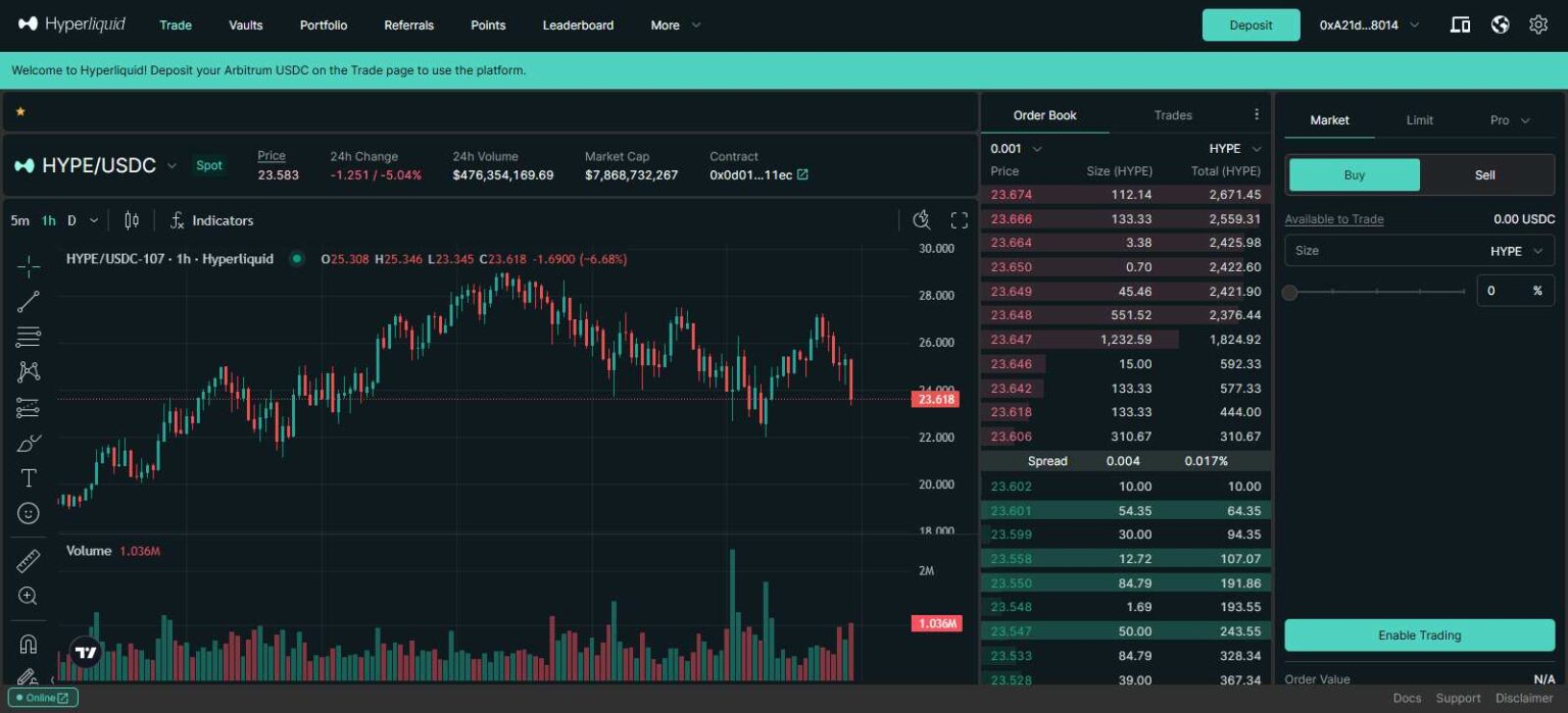 Hyperliquid Review 2025: Features, Fees, Pros & Cons