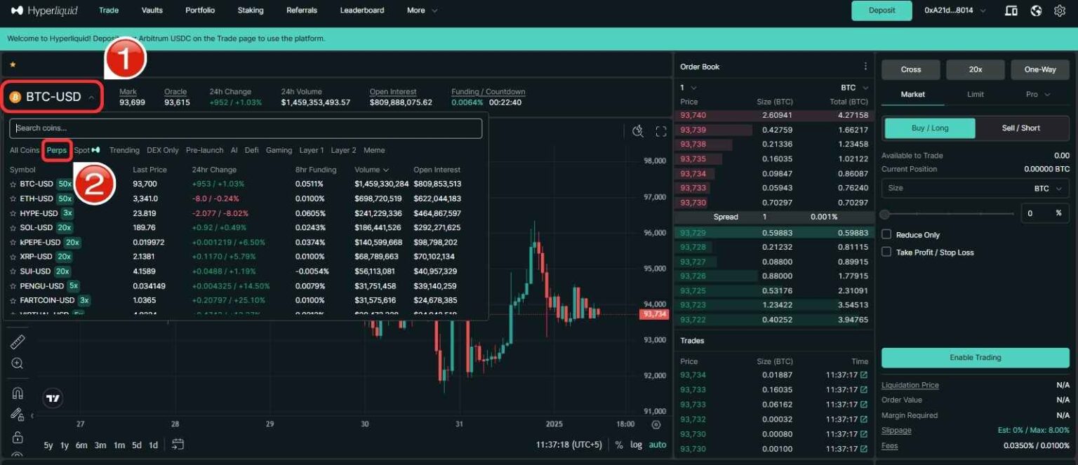 Trading on Hyperliquid – Step-by-Step Guide