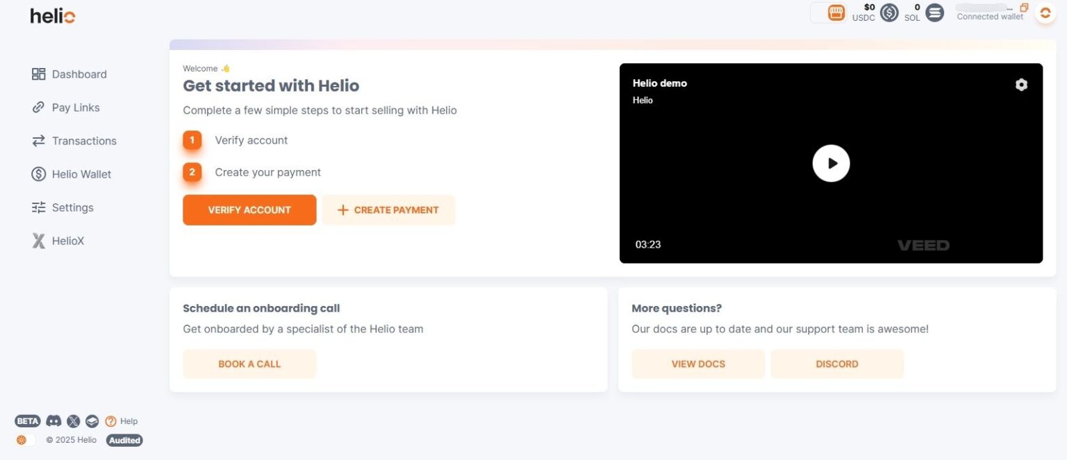 Helio Review 2025: Crypto Payments for Creators