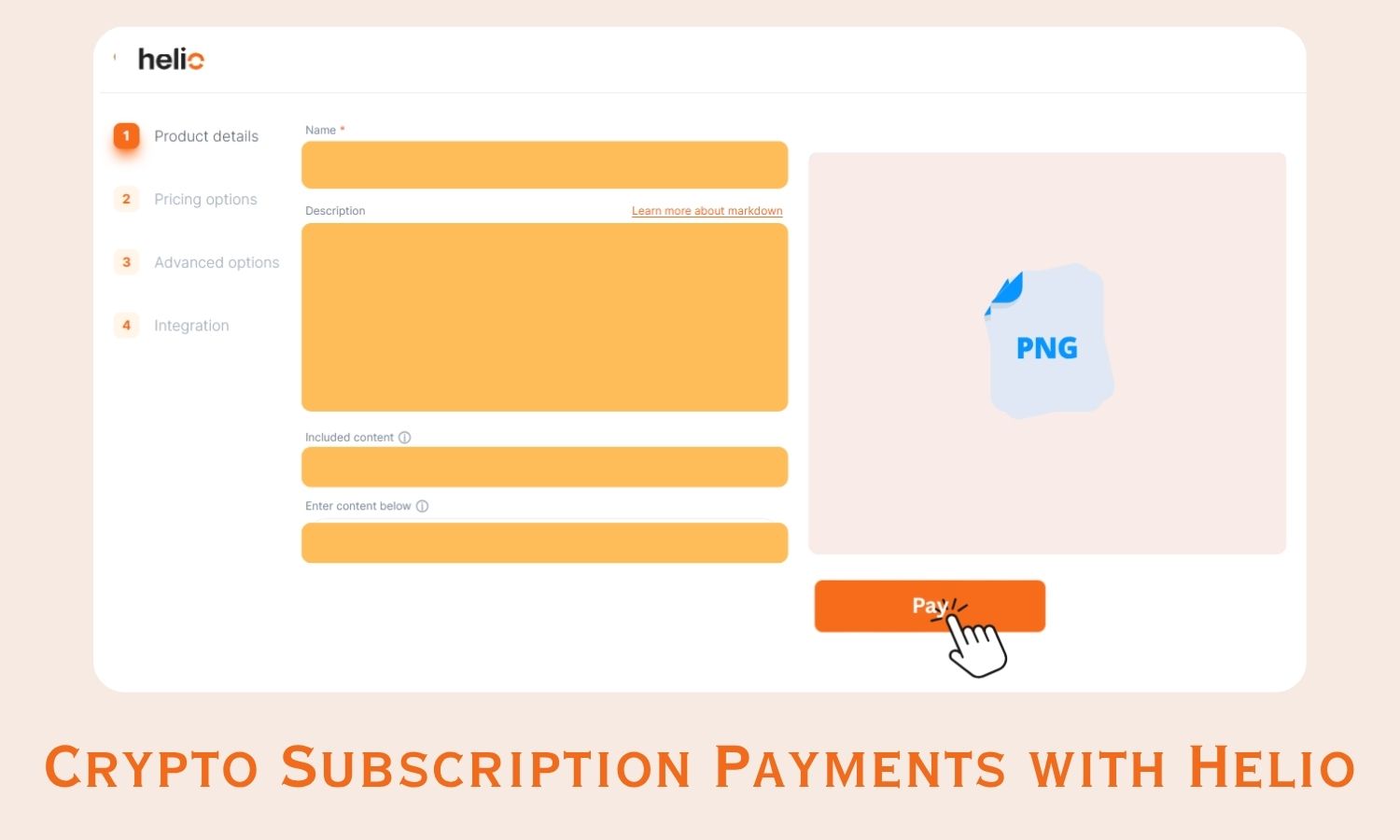 Crypto Subscription Payments with Helio