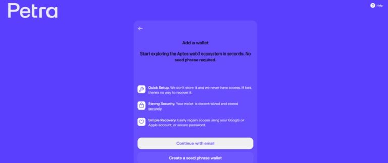 How to Get Started with Petra Wallet
