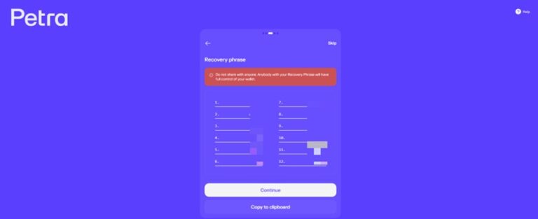 How to Get Started with Petra Wallet