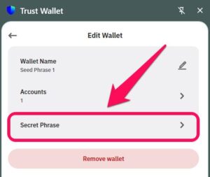 How to Find Your Secret Recovery Phrase in Trust Wallet (2025 Guide)